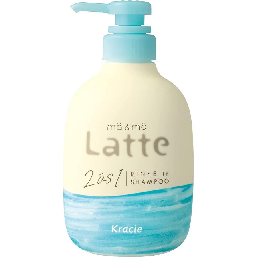 Kracie Ma & Me Latte 2-in-1 Rinse In Conditioning Shampoo 490ml – Japanese Taste