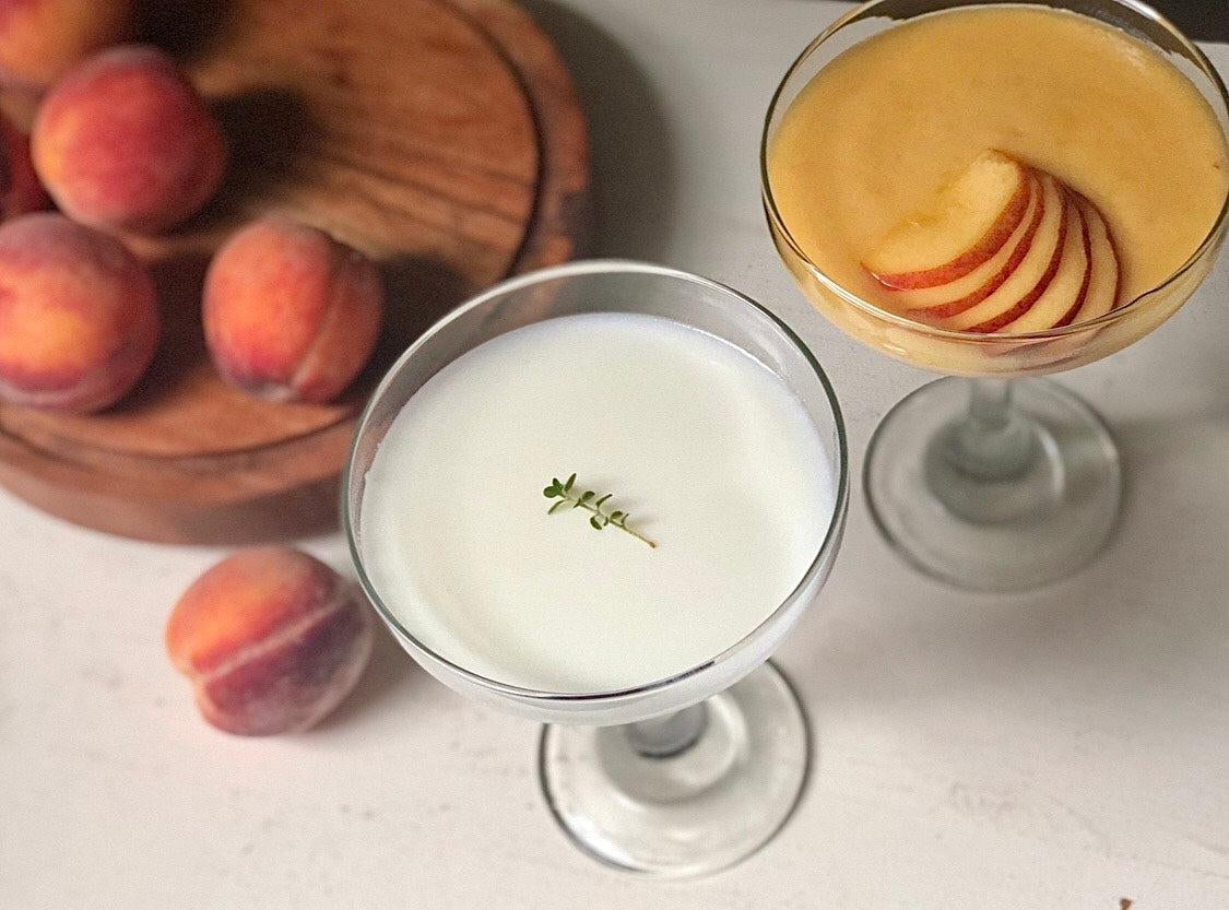 Annin Tofu + Peach Variation! (Japanese Almond Tofu Recipe) – Japanese ...