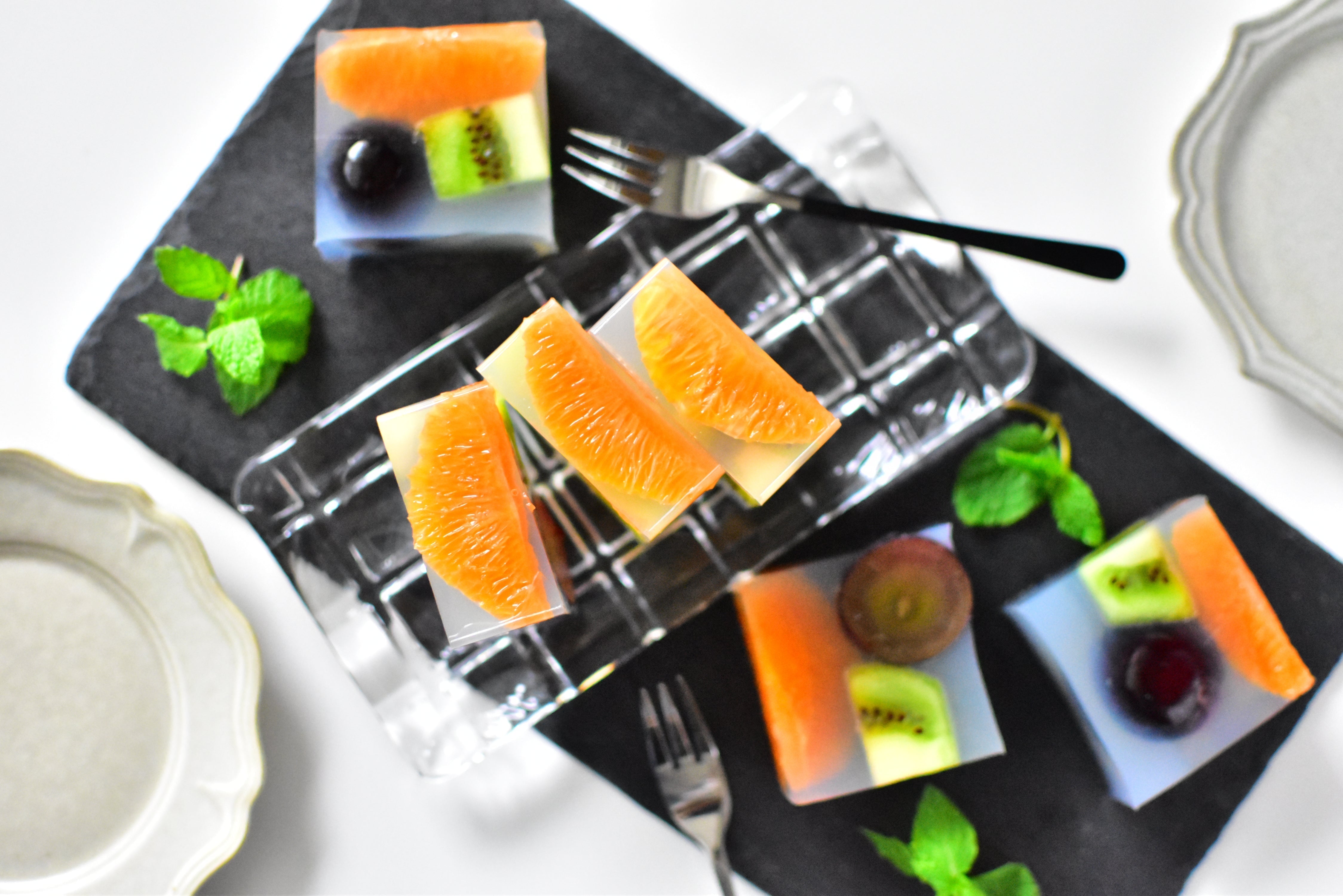 How to Make Low-Calorie Japanese Kanten Fruit Jelly (Vegan Jello ...