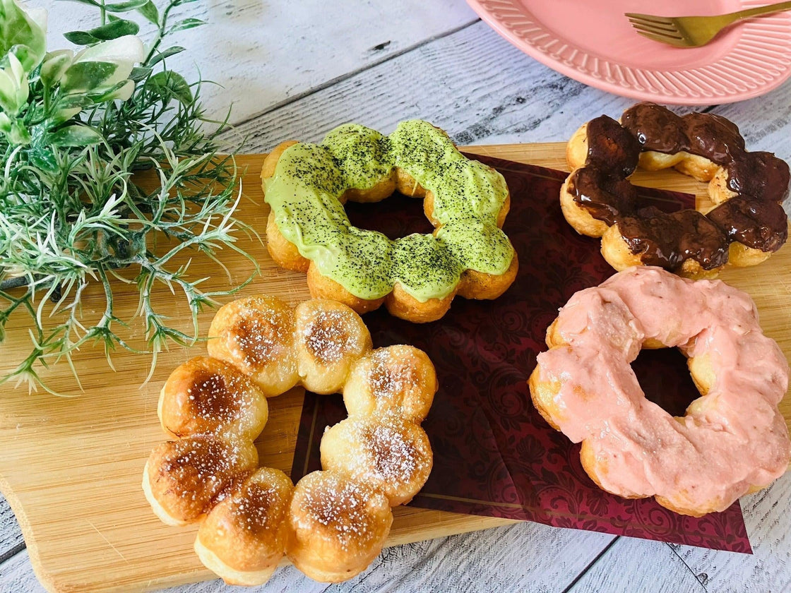 How To Make Mochi Donuts At Home (Mister Donut Pon de Ring Copycat Rec ...