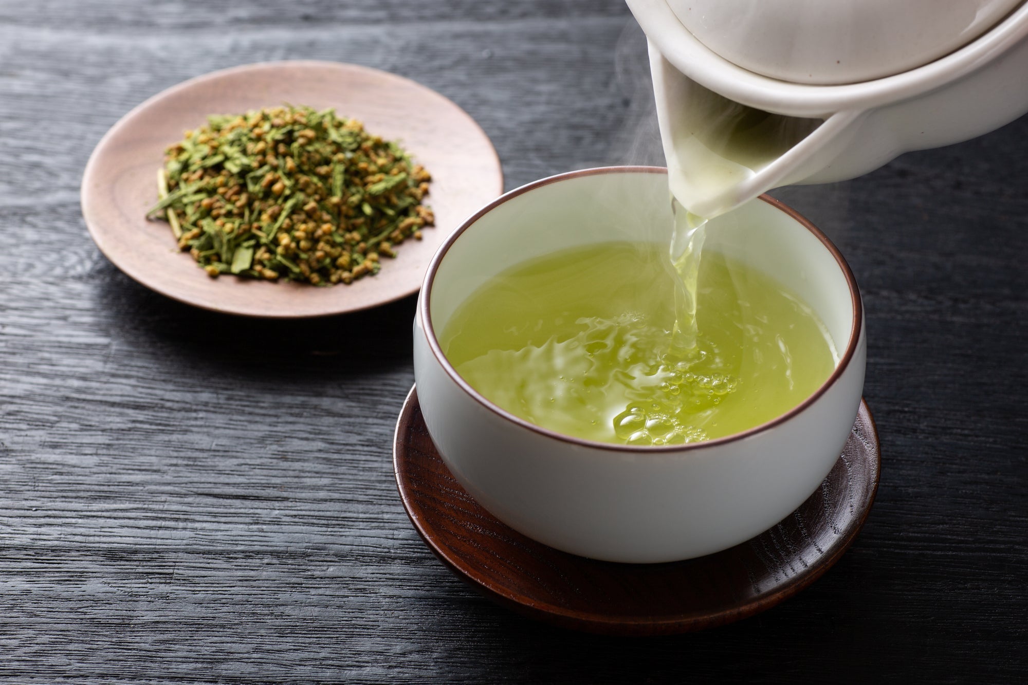 Buy Authentic Genmaicha Tea (Green Tea With Roasted Rice) Online ...