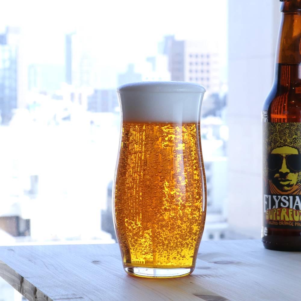 Aderia Craft Beer Glass Convex Stylish Premium Glassware Large 420ml – Japanese Taste