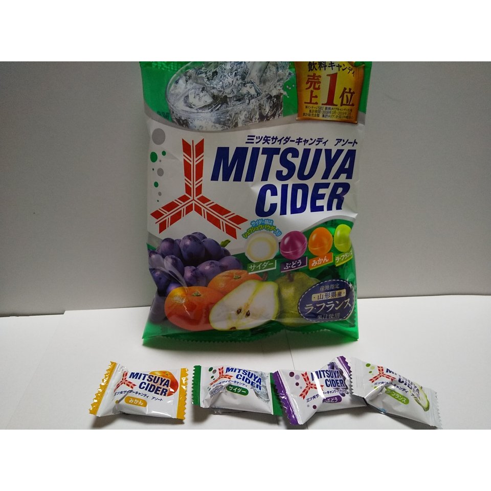 Asahi Mitsuya Cider Assorted Fruits Candy 112g – Japanese Taste