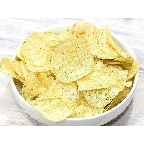 Calbee Norishio Salted Seaweed Potato Chips Big Bag 160g (Pack of 3)
