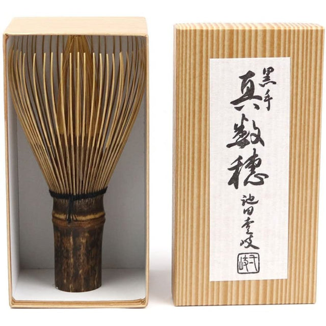 Chasen Black Bamboo Handmade Traditional Japanese Matcha Whisk ...