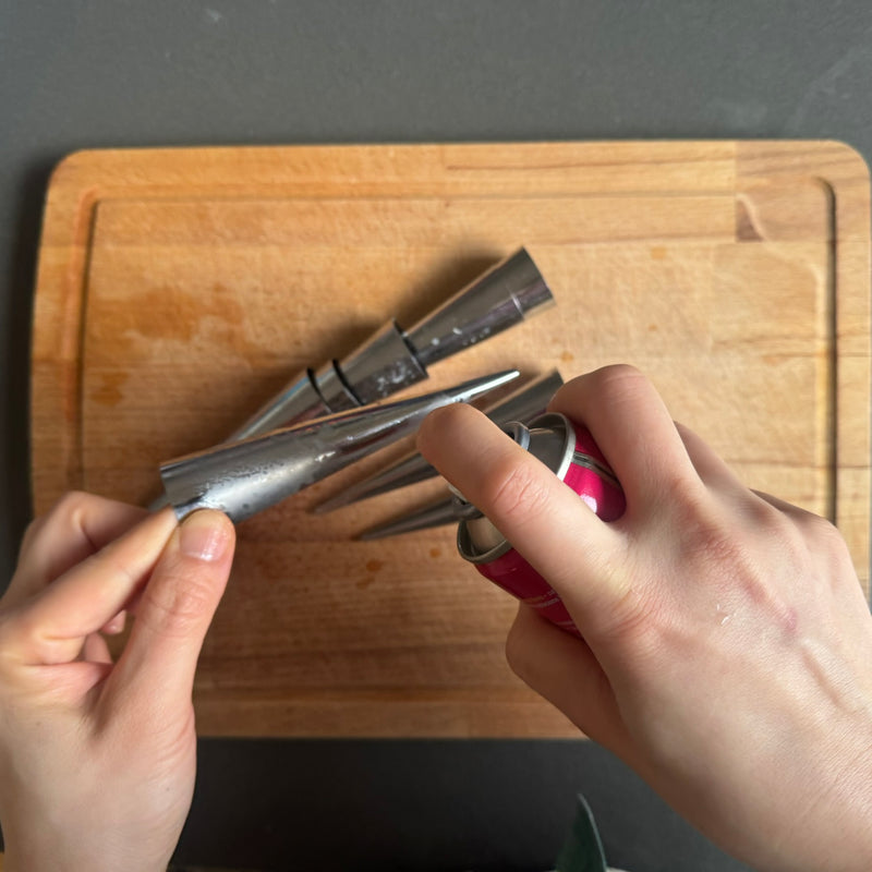 How to Make Korone (Japanese Chocolate and Custard Cornets Recipe ...