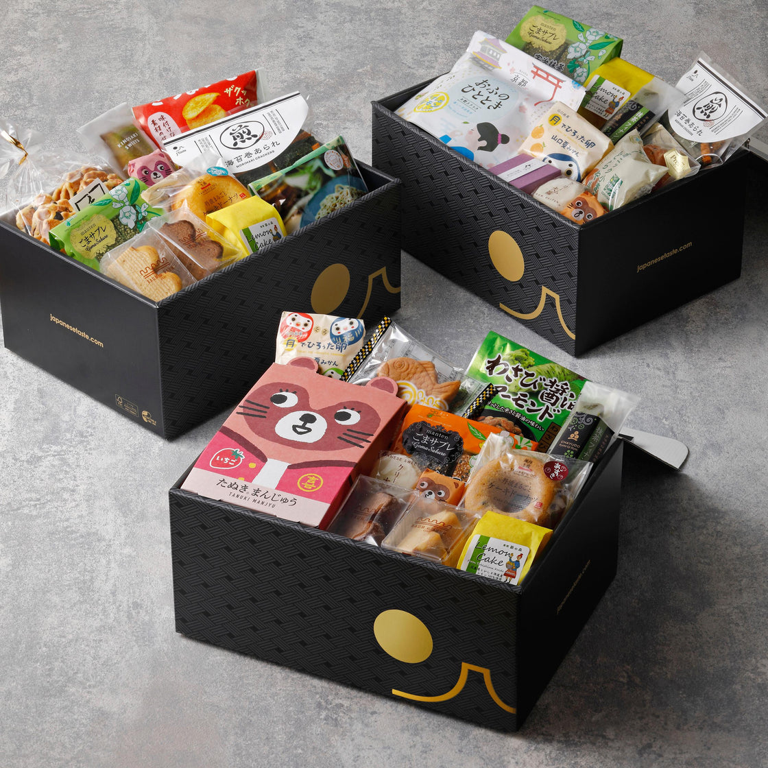 J Taste Premium Curated Japanese Snack Box (20+ Snacks)