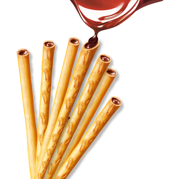 Lotte Toppo Chocolate-Filled Pretzel Sticks Snack (Pack of 5 ...