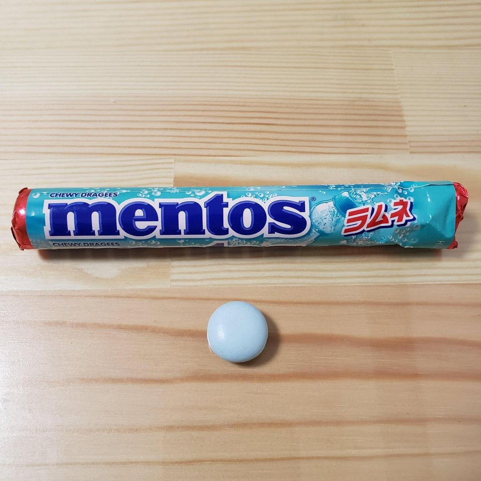 Mentos Chewy Dragees Japanese Ramune Soda Soft Candy (Pack of 6)
