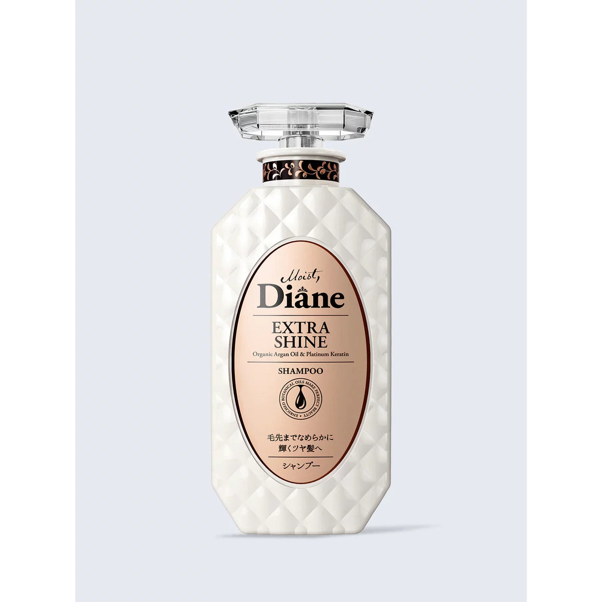 Moist Diane Shampoo Extra Shine Glossy Hair Organic Argan Oil & Kerati