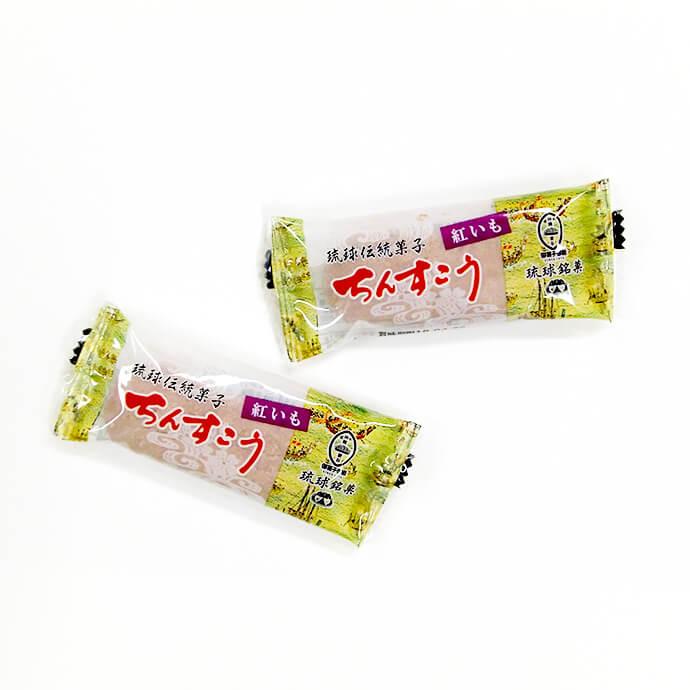 Okashi Goten Purple Sweet Potato Chinsuko Shortbread Cookies 14 ct.