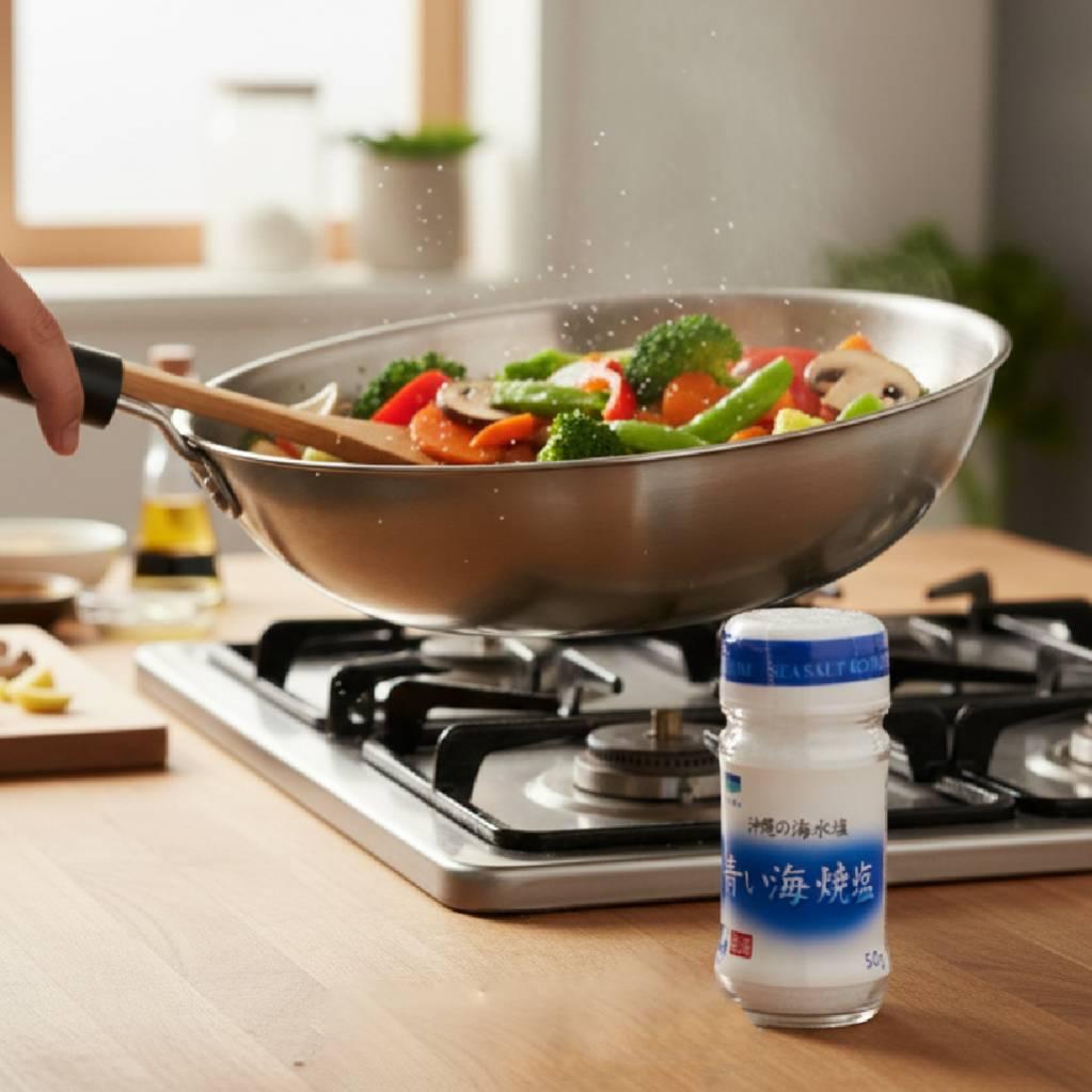Okinawa Blue Sea Salt Roasted Seawater Salt 50g