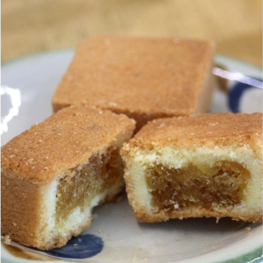 Okinawa Pineapple Cake Pastry Gift Box (4 Pieces) – Japanese Taste