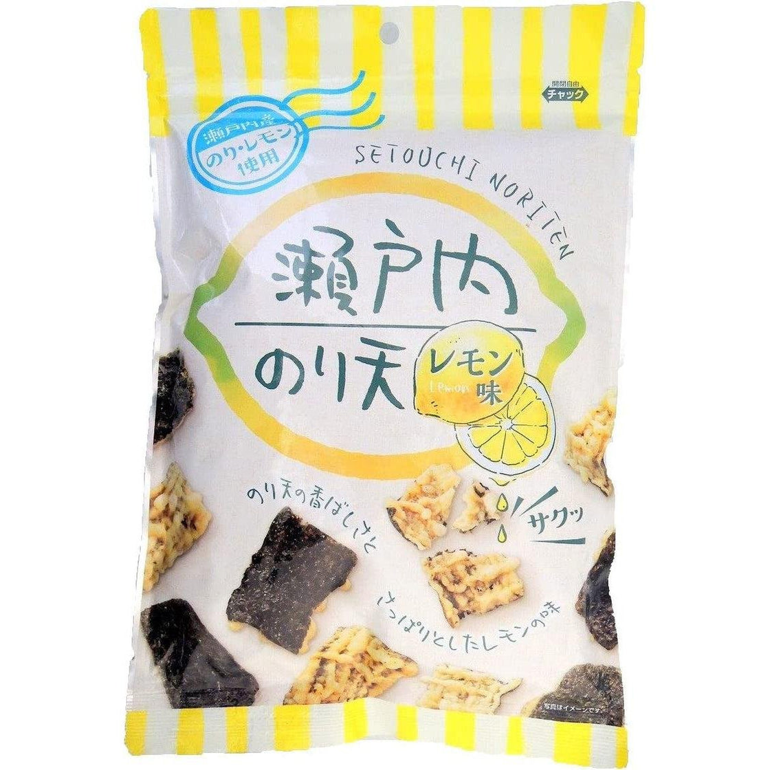Daiko Noriten Setouchi Lemon Tempura Seaweed Chips (Pack of 10)