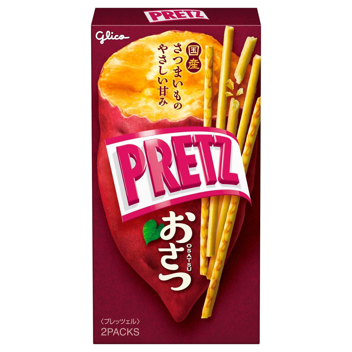 Glico Pretz Osatsu Satsumaimo Sweet Potato Biscuit Sticks 62g ...