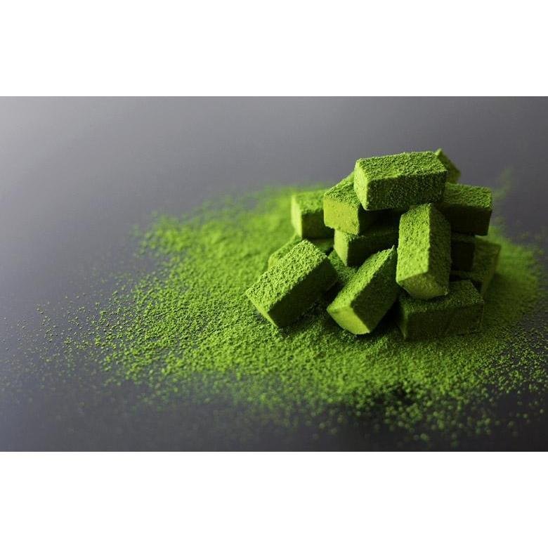 Itohkyuemon Matcha Green Tea Nama (Raw) Chocolate 16 Pieces