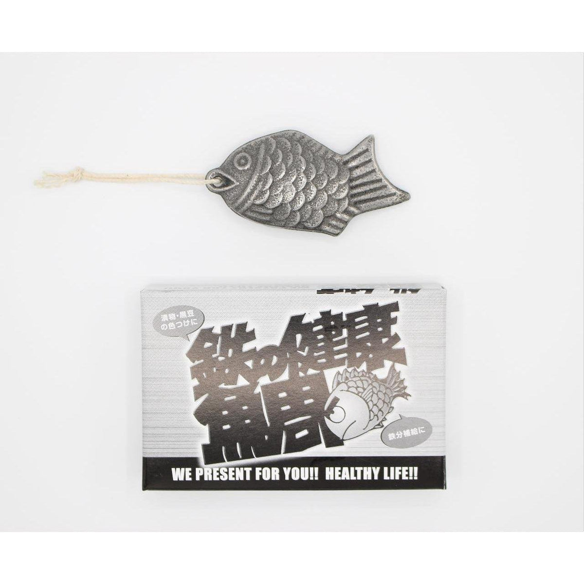 Toribe Tetsu no Kenko Tai Cast Iron Fish for Cooking
