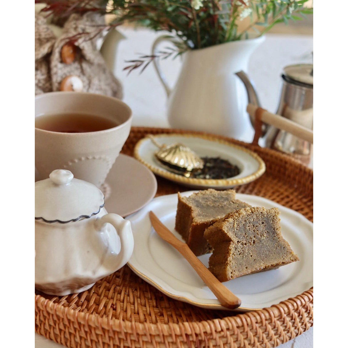 Ragueneau Poro Chocolat Kocha Black Tea Brownie Cake (Pack of 3)