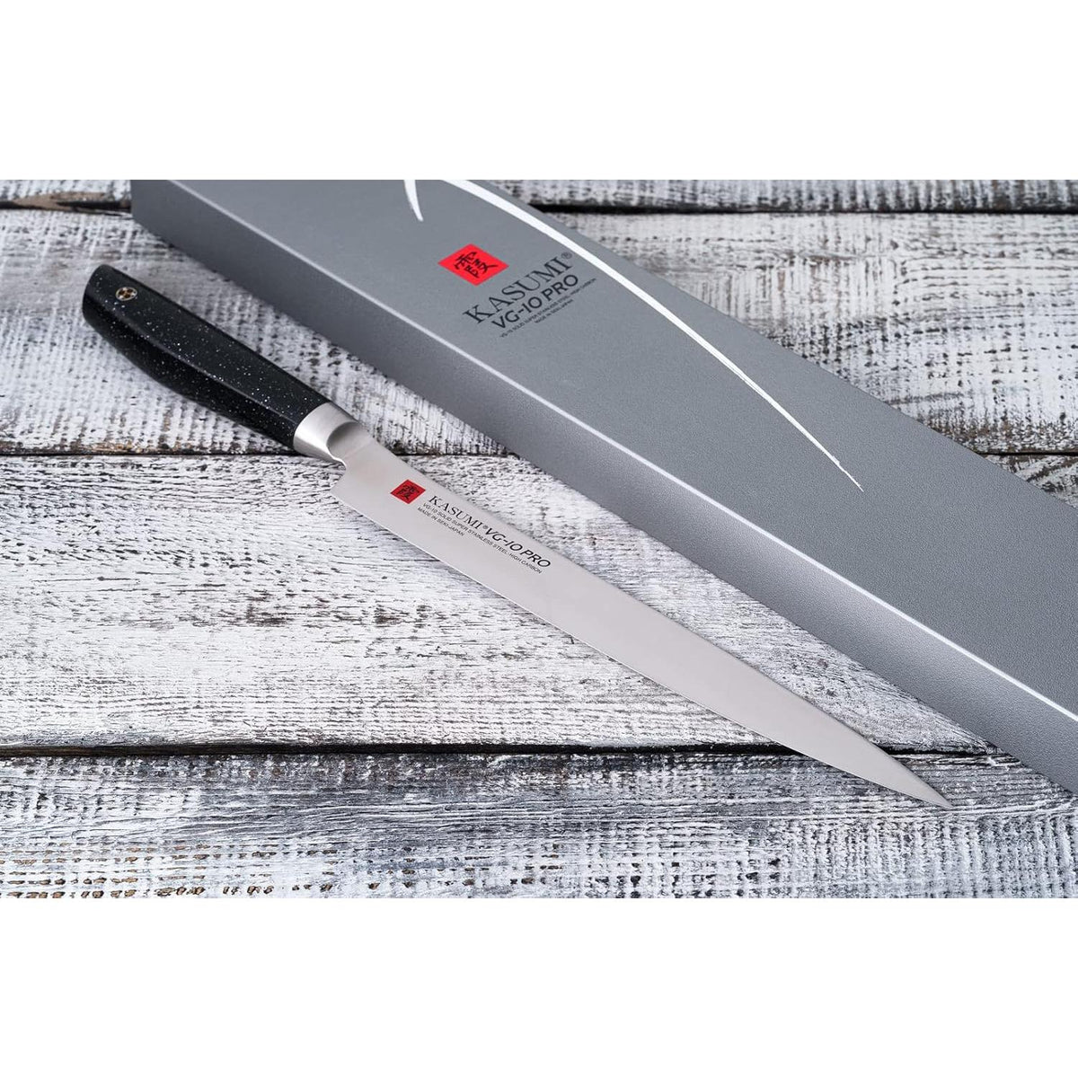 Sumikama Kasumi VG10 Ham Slicer Thin Slicing Knife 24cm
