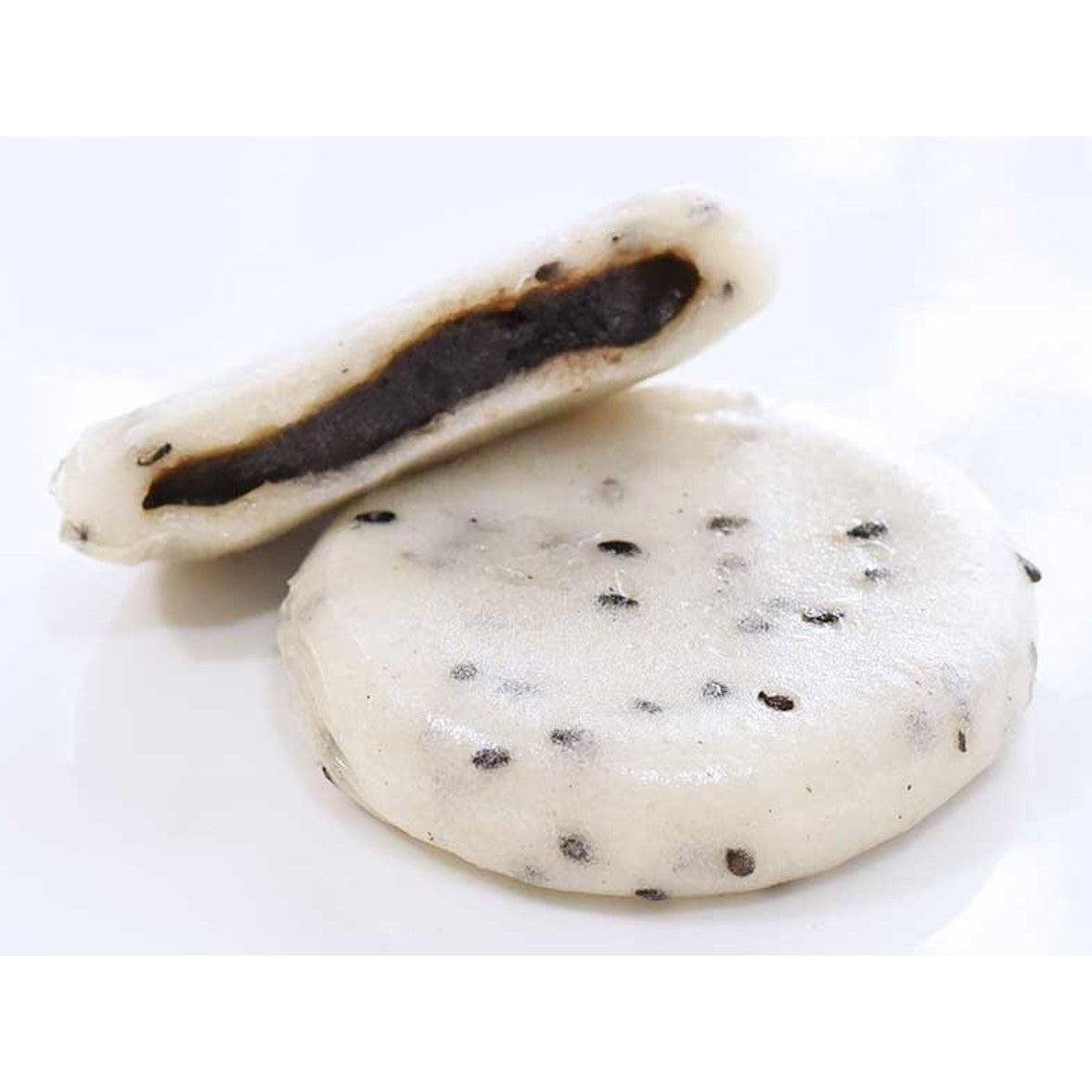 Usagimochi Azuki Bean Paste Filled Dried Mochi Snack Black Sesame Flav