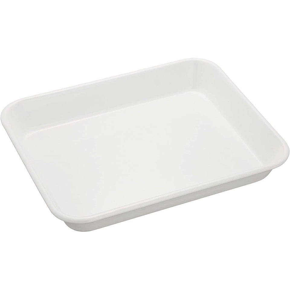 Noda Horo Japan White Enamel Tray Series – Japanese Taste