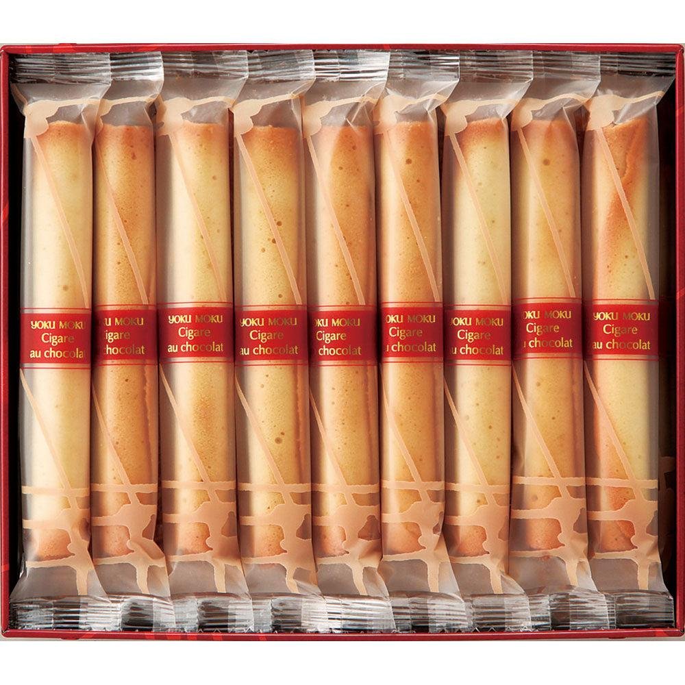 Yoku Moku Cigare au Chocolat Chocolate-filled Cigar Cookies 18 Pieces